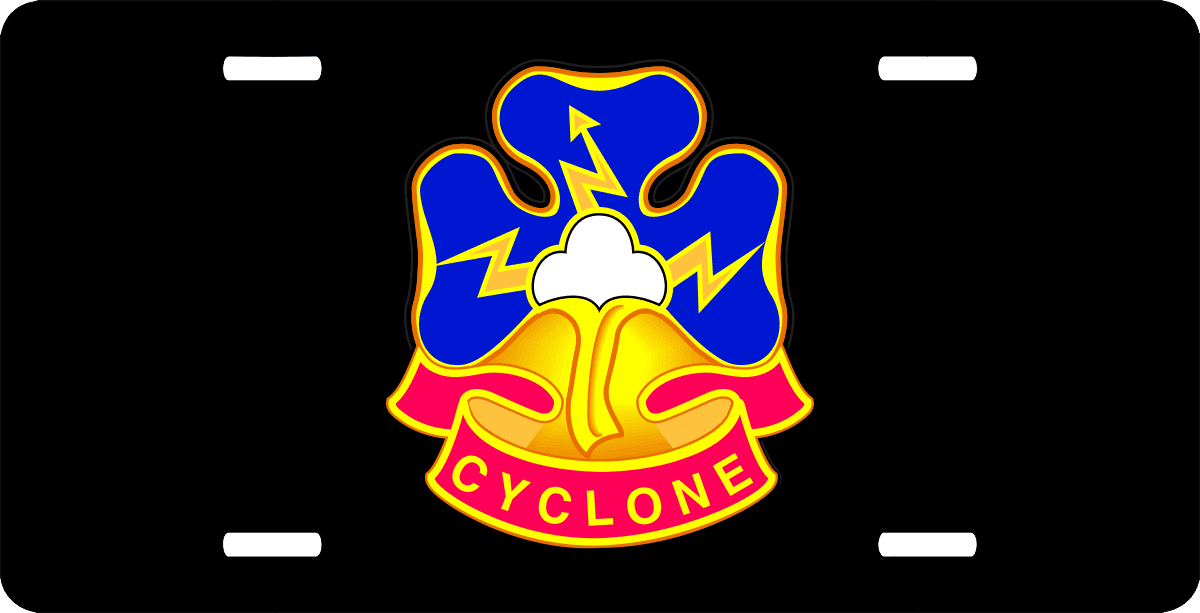 U.S. Army 38th Infantry Division Unit Crest License Plate