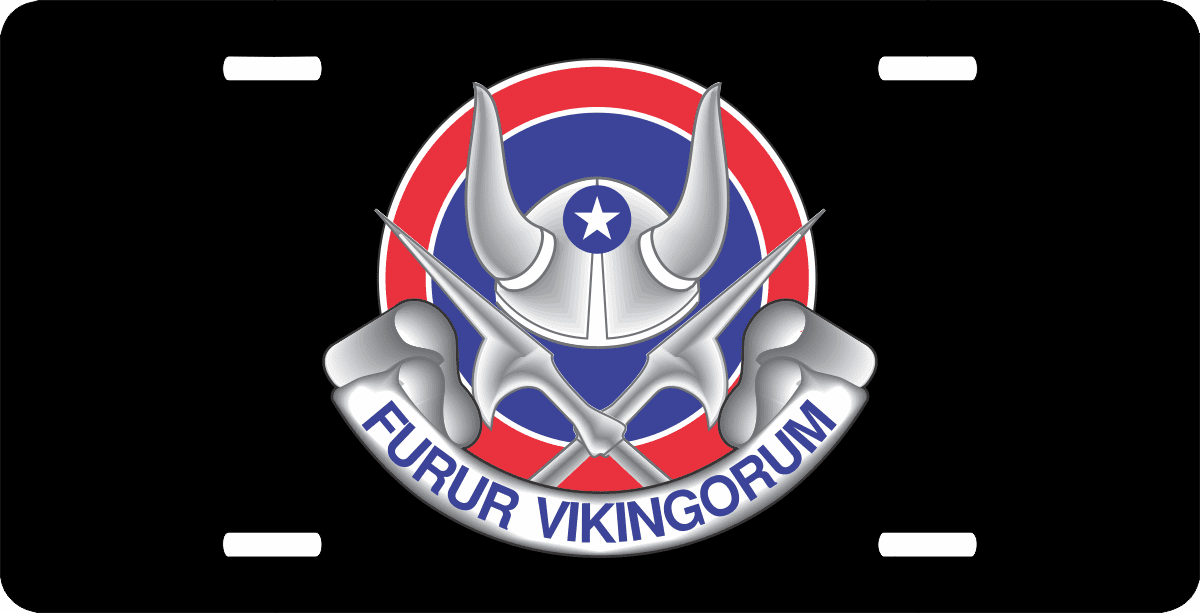 U.S. Army 47th Infantry Division Unit Crest License Plate