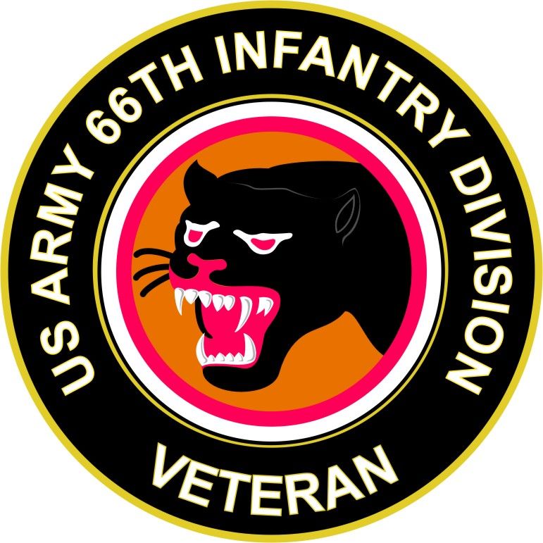 U.S. Army 66th Infantry Division Veteran Sticker Decal