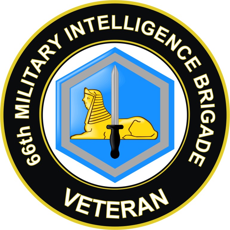 U.S. Army 66th Military Intelligence Brigade Veteran Sticker Decal