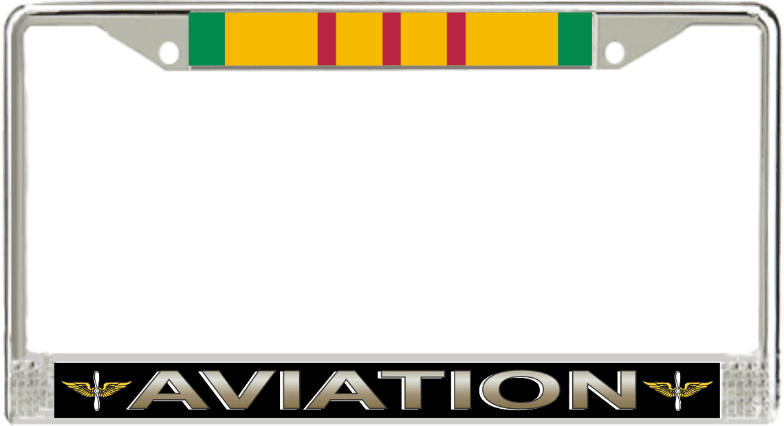 U.S. Army Aviation Vietnam Veteran License Plate Frame