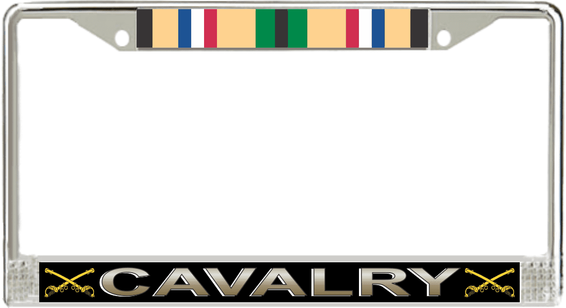U.S. Army Cavalry Gulf War Veteran License Plate Frame