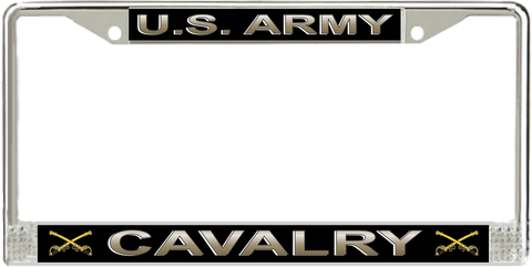 U.S. Army Cavalry License Plate Frame