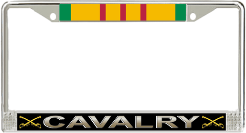 U.S. Army Cavalry Vietnam Veteran License Plate Frame