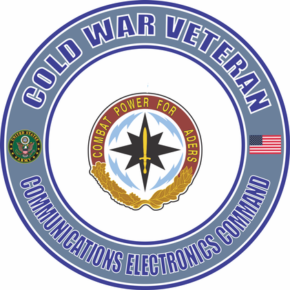 U.S. Army Cold War Communications Electronics Command CECOM Unit Crest ...