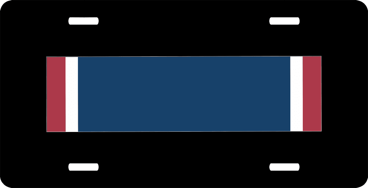 U.S. Army Distinguished Service Cross Ribbon License Plate