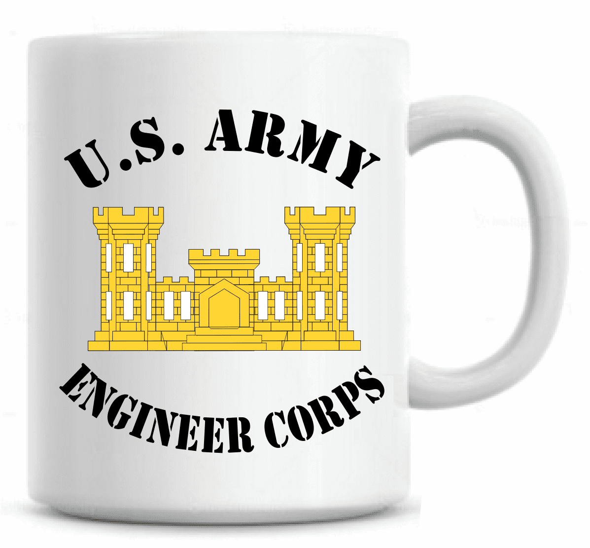 U.S. Army Engineer Corps 11oz Coffee Mug