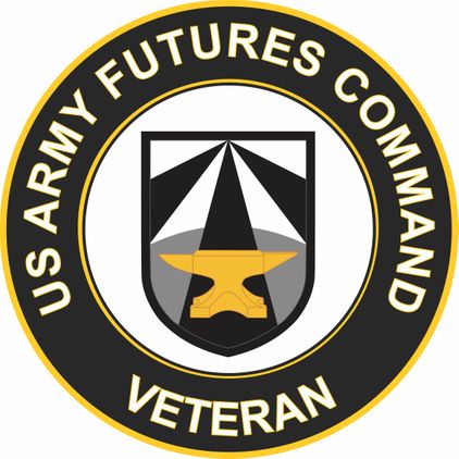 U.S. Army Futures Command Veteran Round Decal