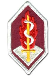 U.S. Army MEDICAL RESEARCH AND DEVELOPMENT COMMAND 3¼" MILITARY PATCH
