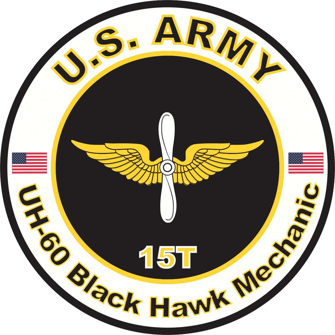 U.S. Army MOS 15T UH-60 Black Hawk Mechanic
