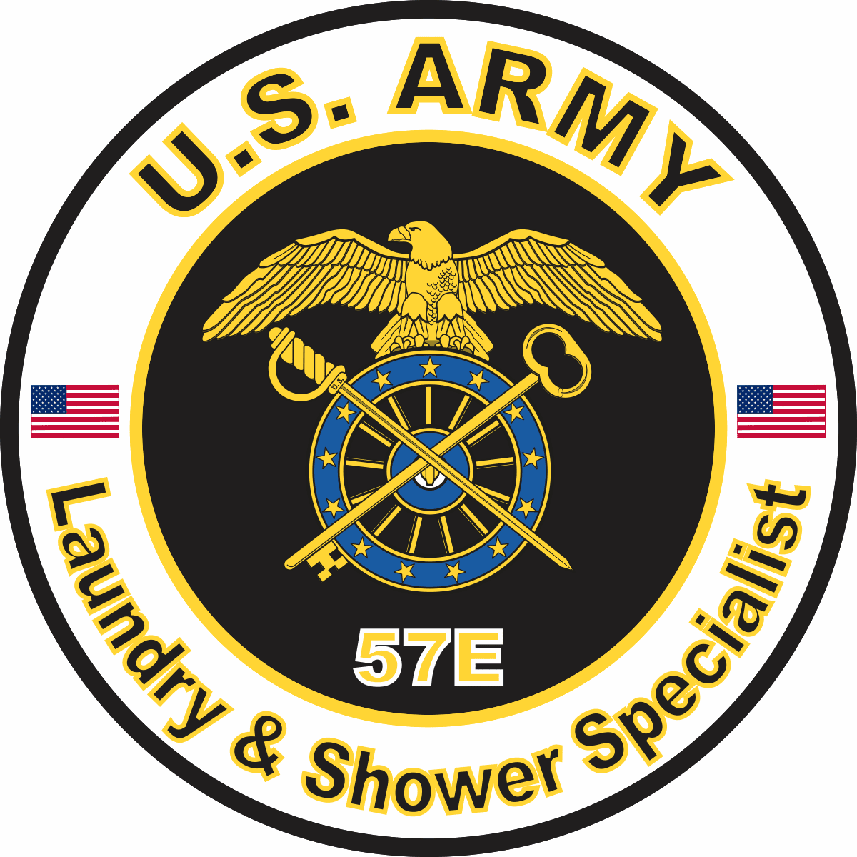 U.S. Army MOS 57E Laundry and Shower Specialist