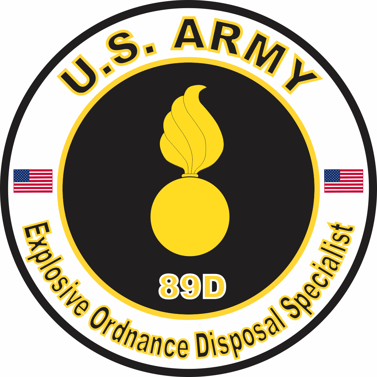 U.S. Army MOS 89D Explosive Ordnance Disposal Specialist