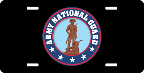 Army National Guard License Plate