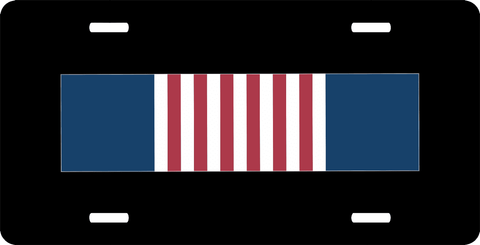U.S. Army Soldiers Medal Ribbon License Plate