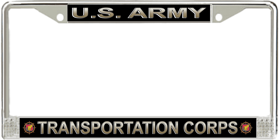 U.S. Army Transportation Corps License Plate Frame