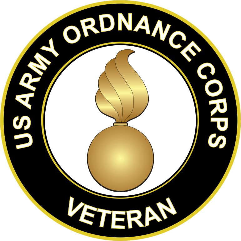 U.S. Army Veteran Ordnance Corps Sticker Decal
