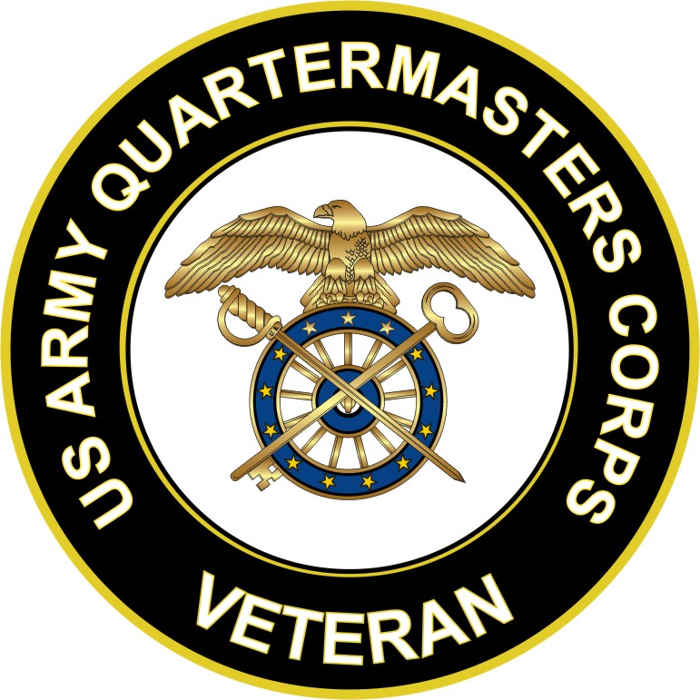 U.S. Army Veteran Quartermaster Corps Sticker Decal
