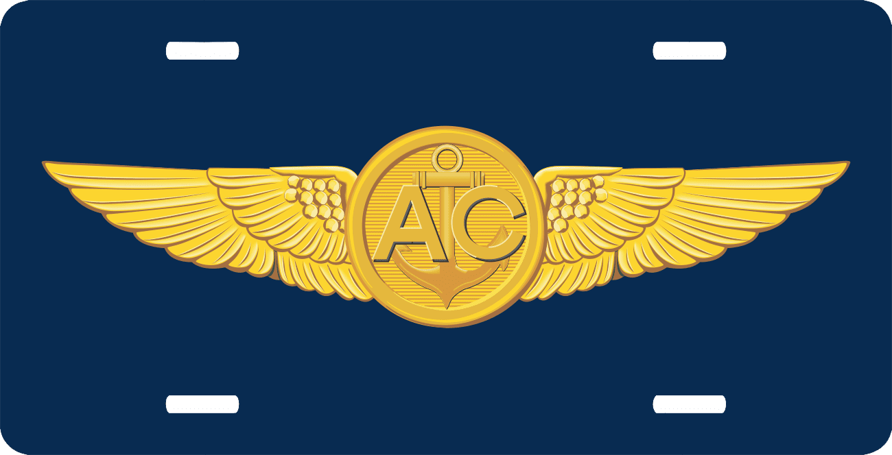 U.S. Navy Aircrew Wings License Plate