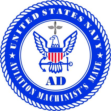 U.S. Navy Aviation Machinist's Mate Decal Sticker
