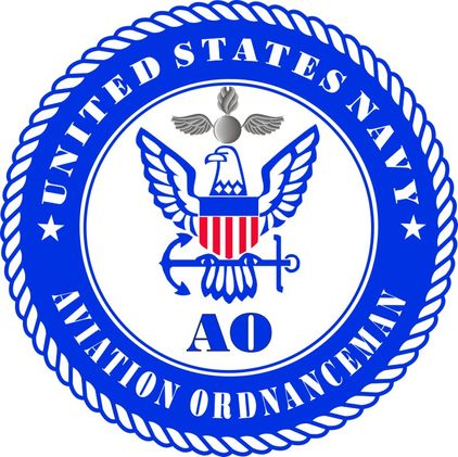 U.S. Navy Aviation Ordnanceman Decal Sticker