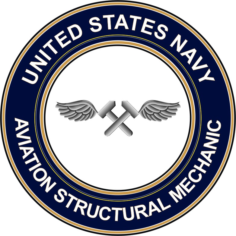 U.S. Navy Aviation Structural Mechanic AM decal