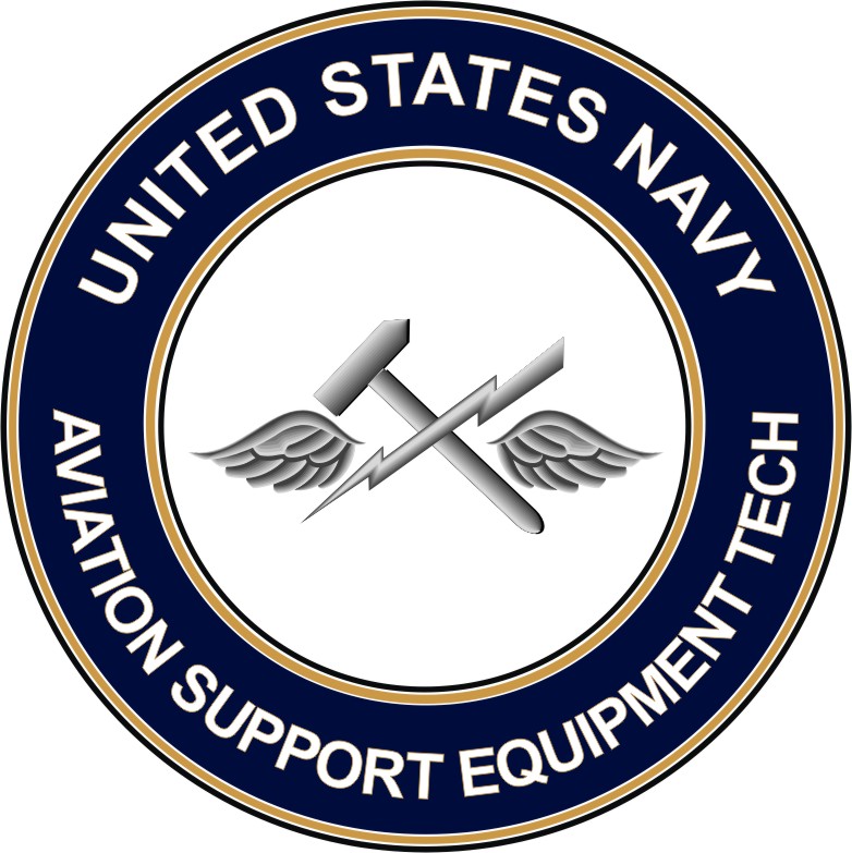 U.S. Navy Aviation Support Equipment Tech AS decal