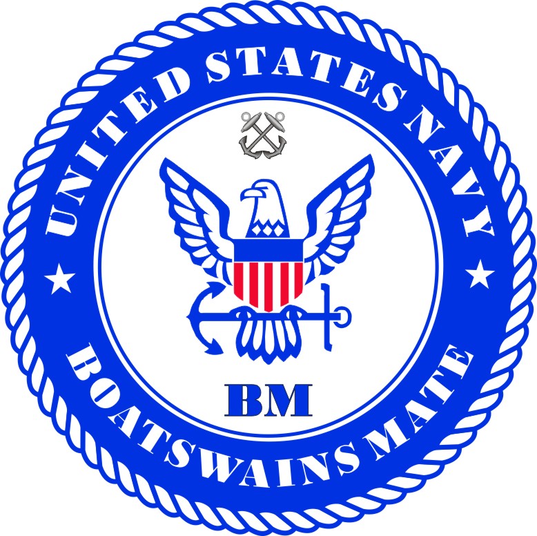 U.S. Navy Boatswain's Mate Decal Sticker U.S. Navy Boatswain's Mate Decal Sticker