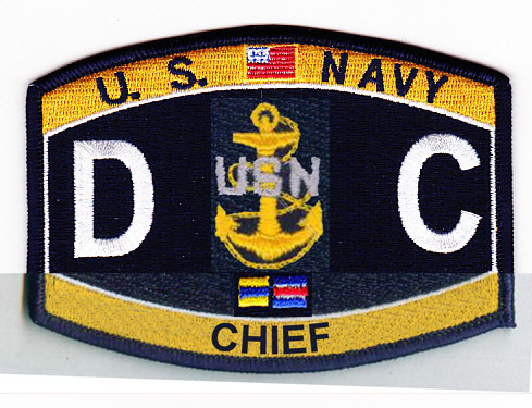 U.S. Navy Chief Damage Controlman DC Patch