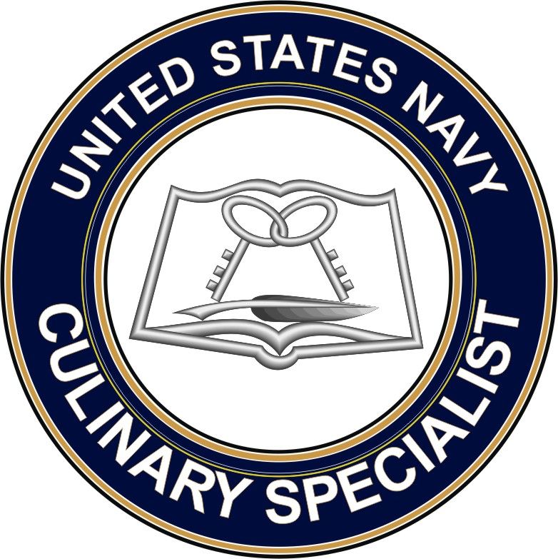 U.S. Navy Culinary Specialist CS decal
