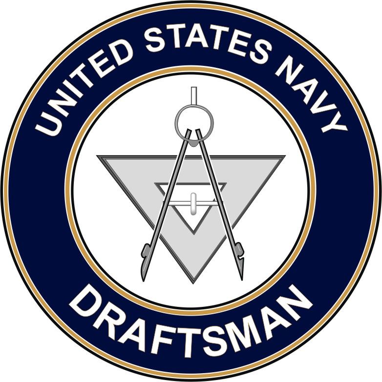 U.S. Navy Draftsman DM decal