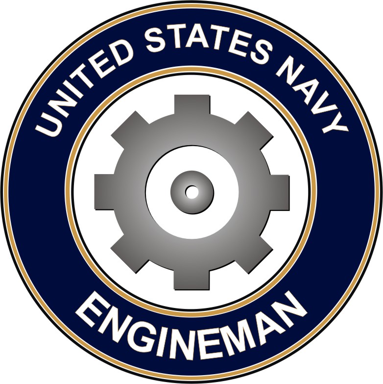 U.S. Navy Engineman EN decal