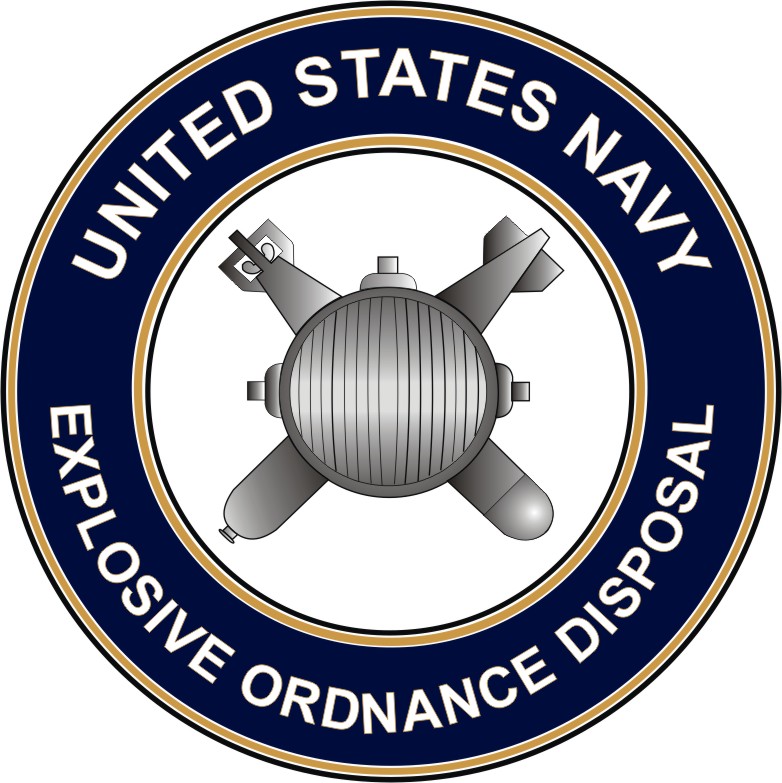 U.S. Navy Explosive Ordnance Disposal EOD decal