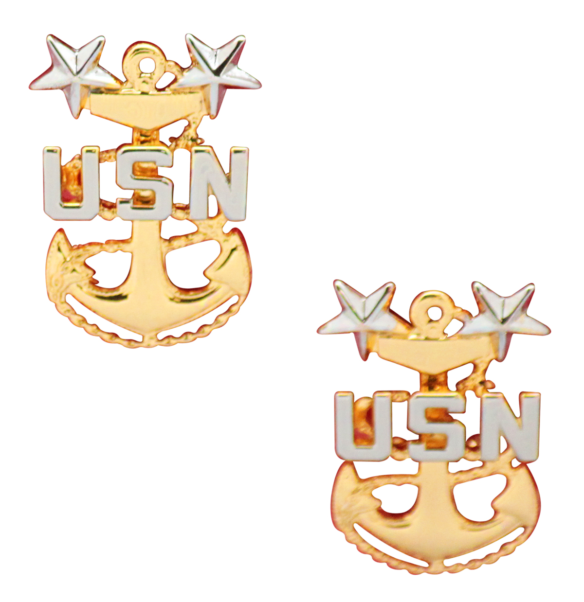 U.S. Navy Master Chief E9 Collar Rank Insignia