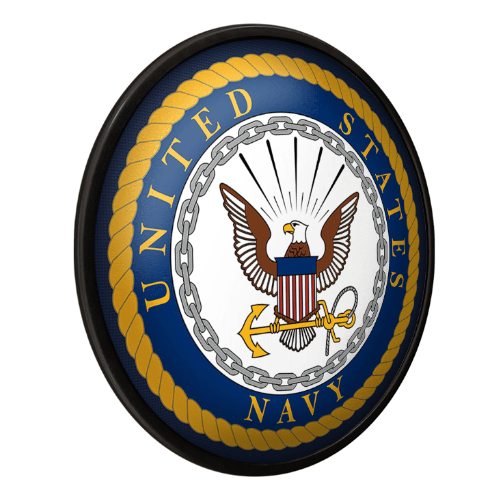 US Navy: Modern Disc Wall Sign