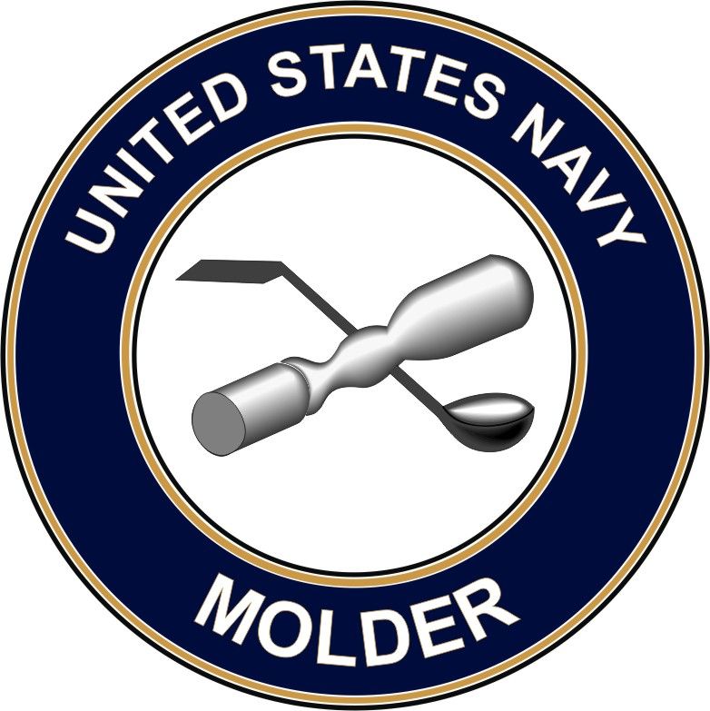 U.S. Navy MOLDER ML decal