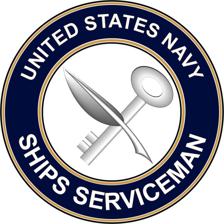 U.S. Navy Ship's Serviceman SH decal