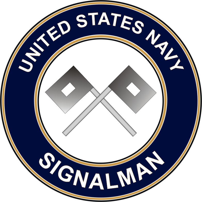 U.S. Navy Signalman SM Decal