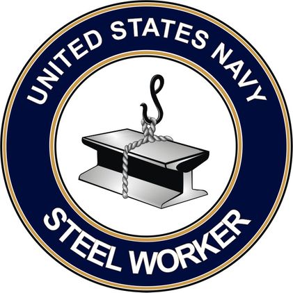 U.S. Navy Steelworker SW decal