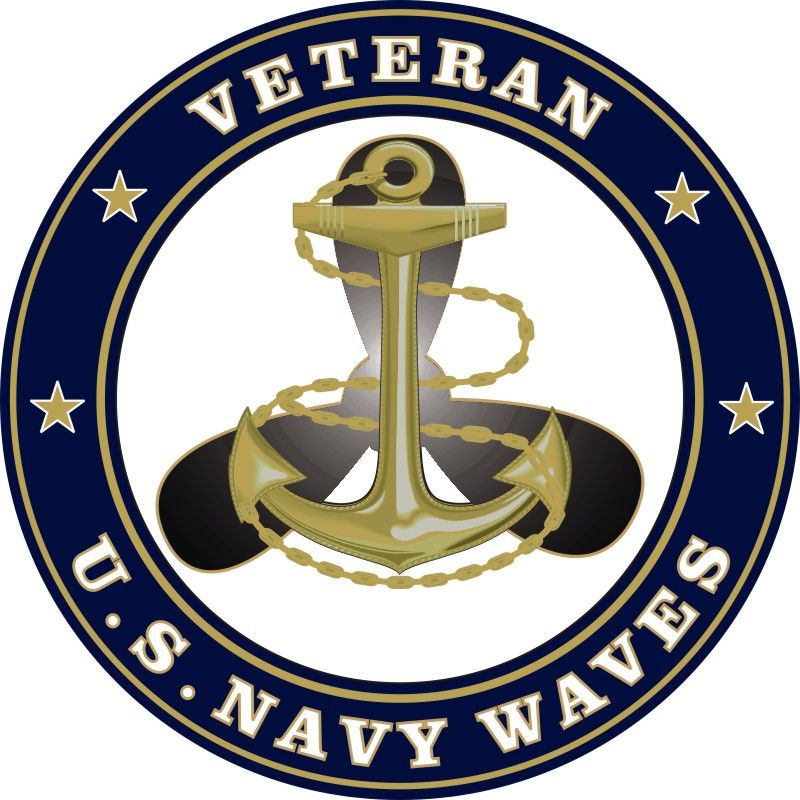 U.S. Navy WAVES Veteran Decal