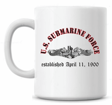US Submarine Force/Orwell Ceramic Coffee Mug