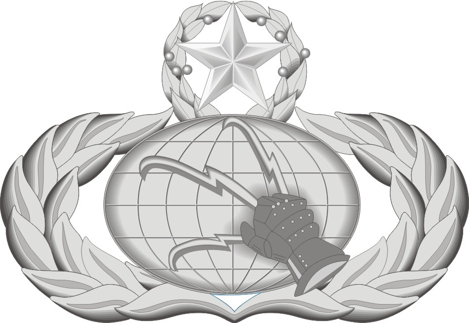 USAF Communications Badge Decal Sticker
