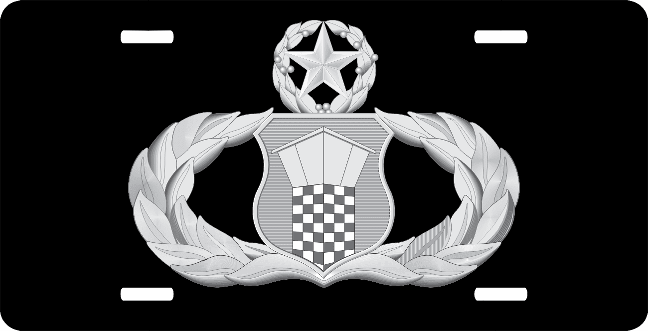 USAF Master Airtraffic Controller License Plate