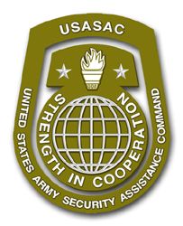 USASAC Patch Vinyl Transfer Decal