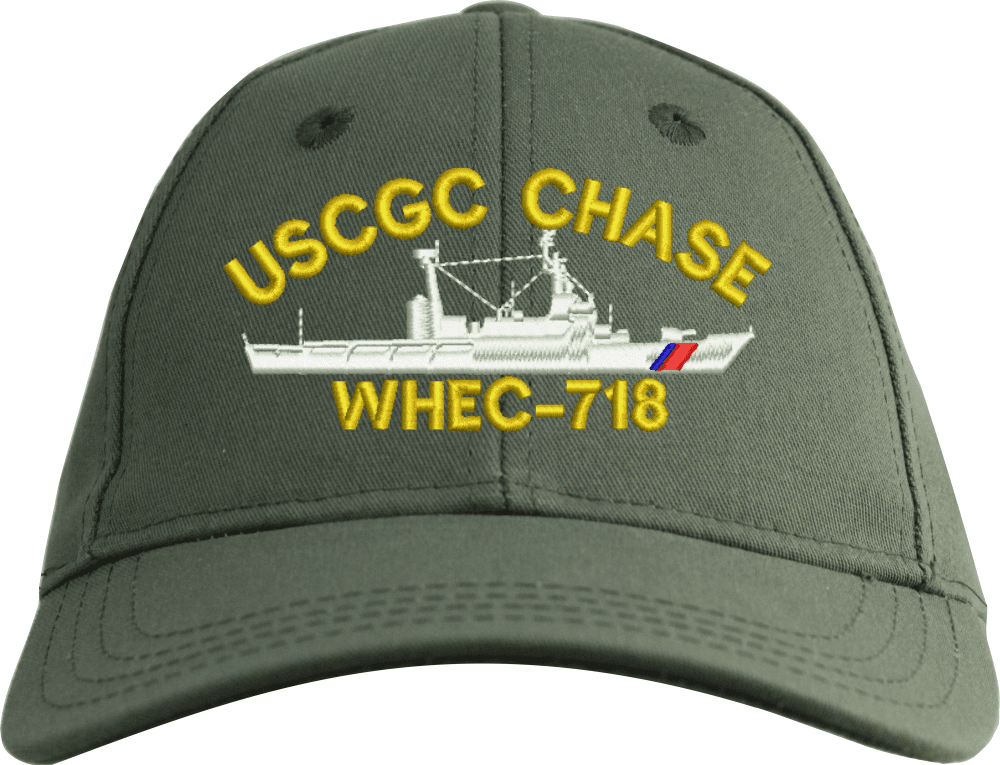 USCGC Chase WHEC-718 Custom Embroidered Cap