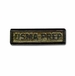 USMA PREP (BLACK ON OLIVE) 3/4"h x 2½"w MILITARY TAB