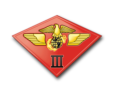 U.S.M.C. 3rd Marine Air Wing Vinyl Transfer Decal