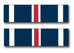 USMC Distinguished Flying Cross Ribbon Decal