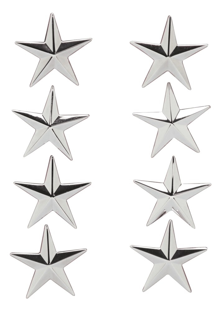 U.S. Navy Admiral 4 Star Collar Rank Insignia