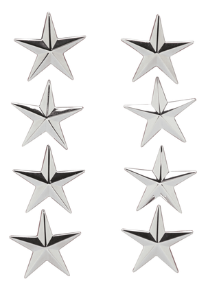 U.S. Navy Admiral 4 Star Collar Rank Insignia