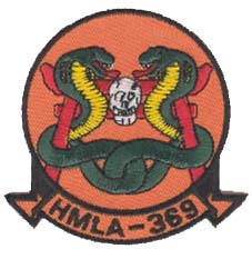 USMC HMLA-369 3" Military Patch